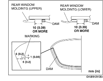 REAR WINDOW GLASS INSTALLATION