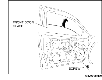 FRONT DOOR GLASS REMOVAL/INSTALLATION